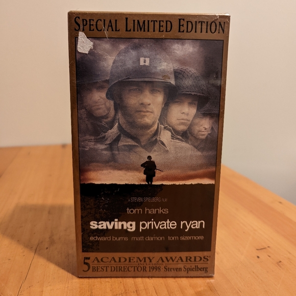 Dreamworks | Media | Factory Sealed Vhs Saving Private Ryan Special ...